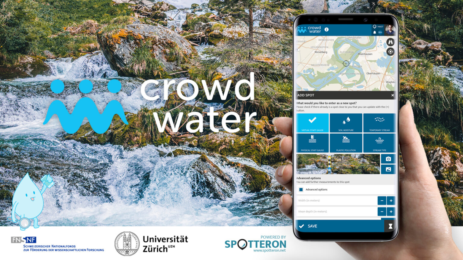 CrowdWater: Collecting water data with your smartphone | Citizen ...